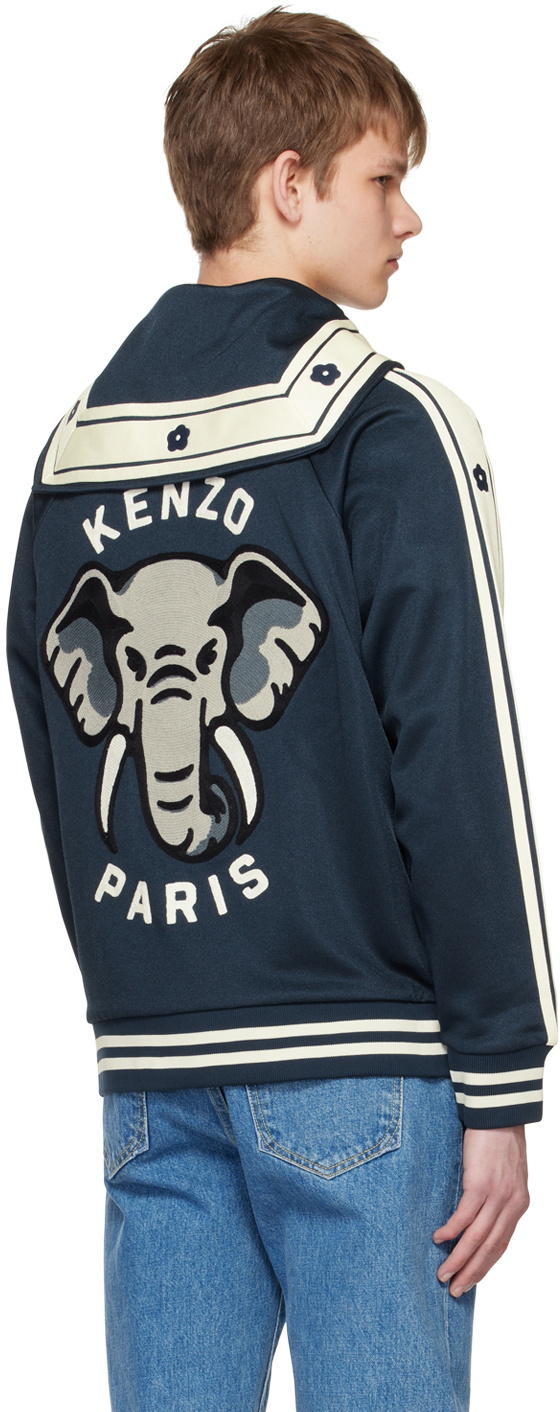 Kenzo Navy Kenzo Paris 'Kenzo Elephant' Jacket Kenzo