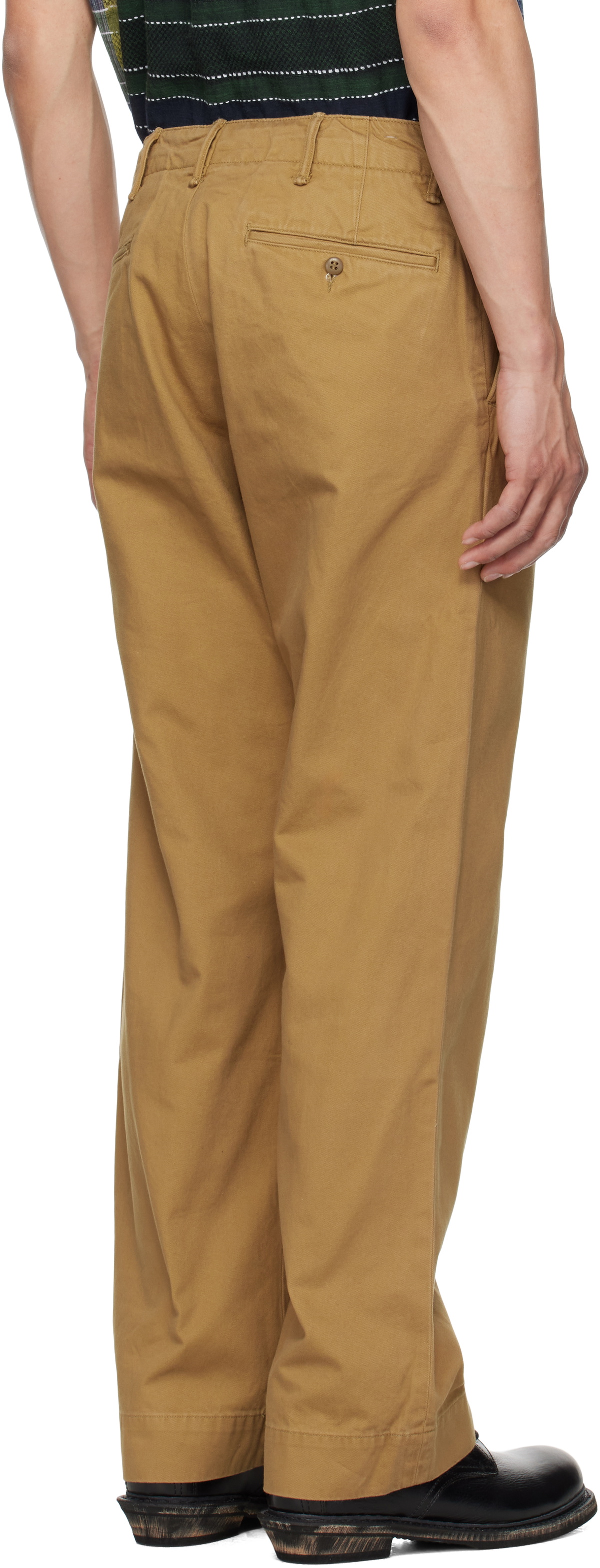 RRL Tan Field Chino Trousers RRL