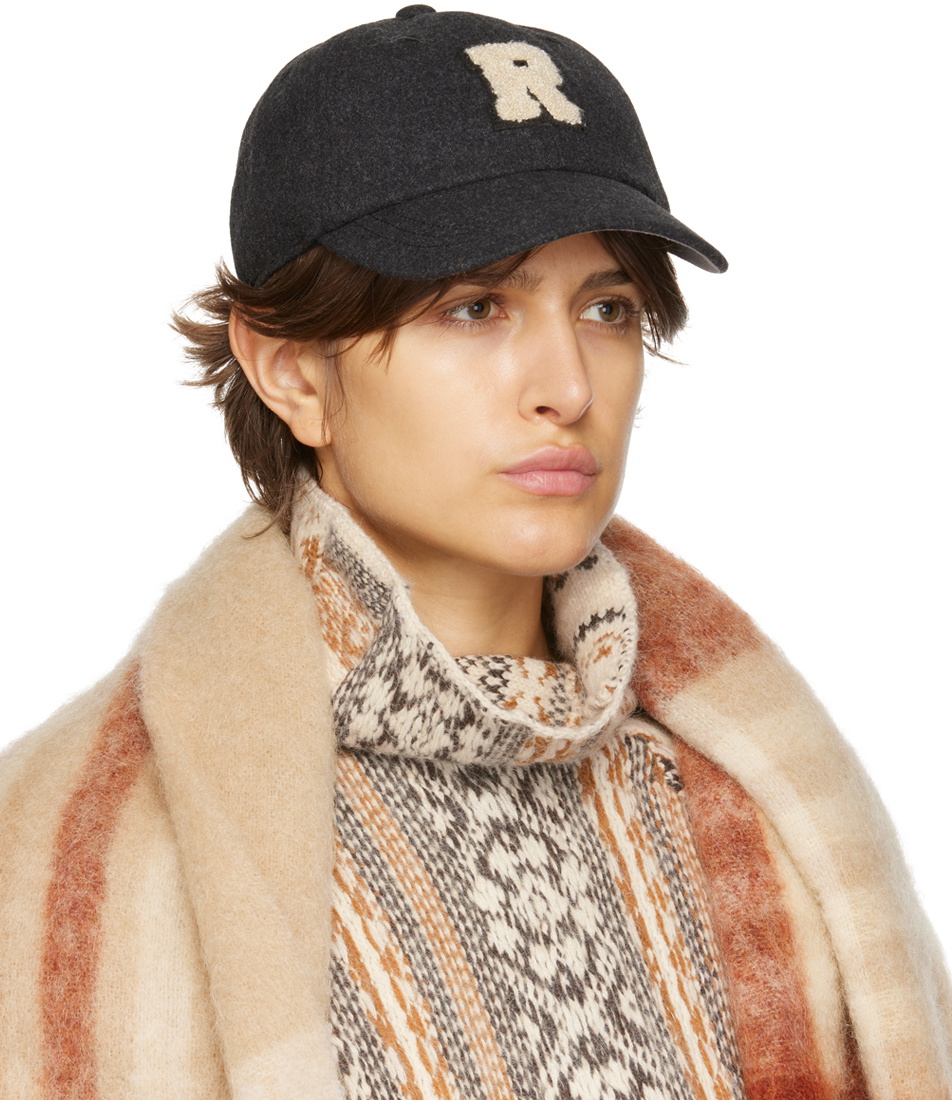 rag & bone Black Addison Cap Rag and Bone