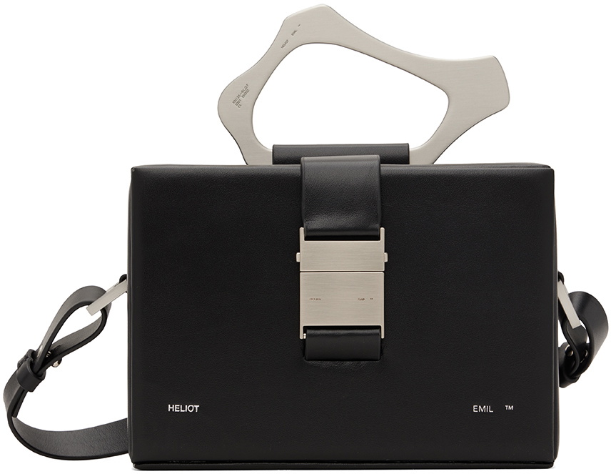 HELIOT EMIL Black Solely Box Bag Heliot Emil