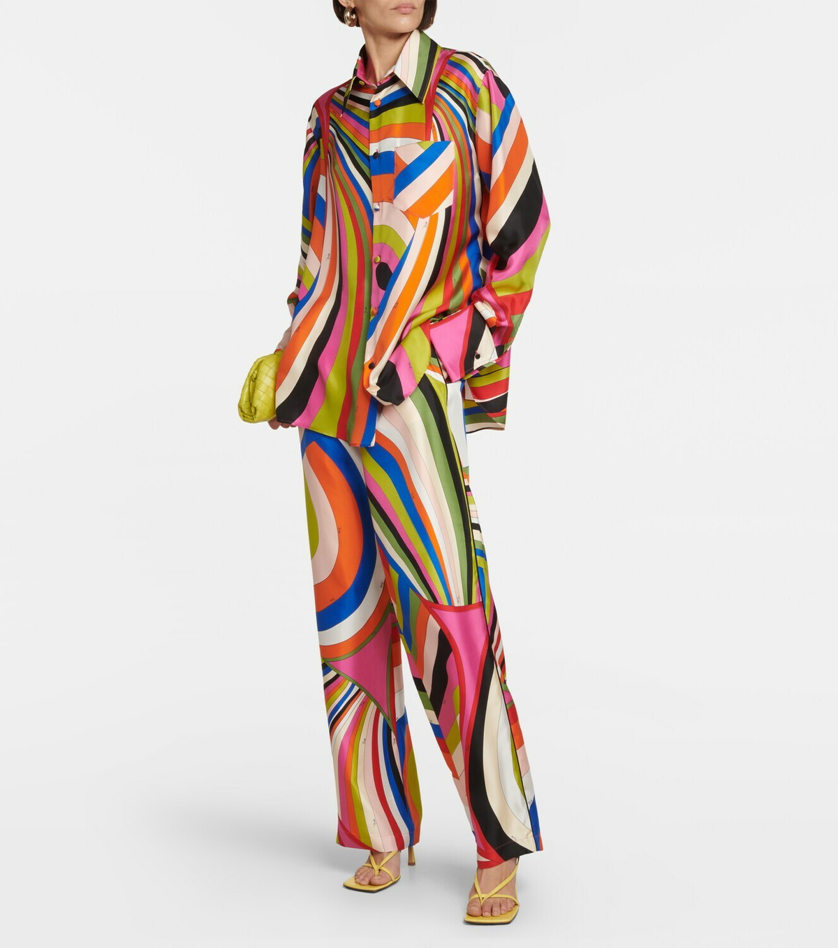 Pucci - Iride-print silk twill shirt Emilio Pucci