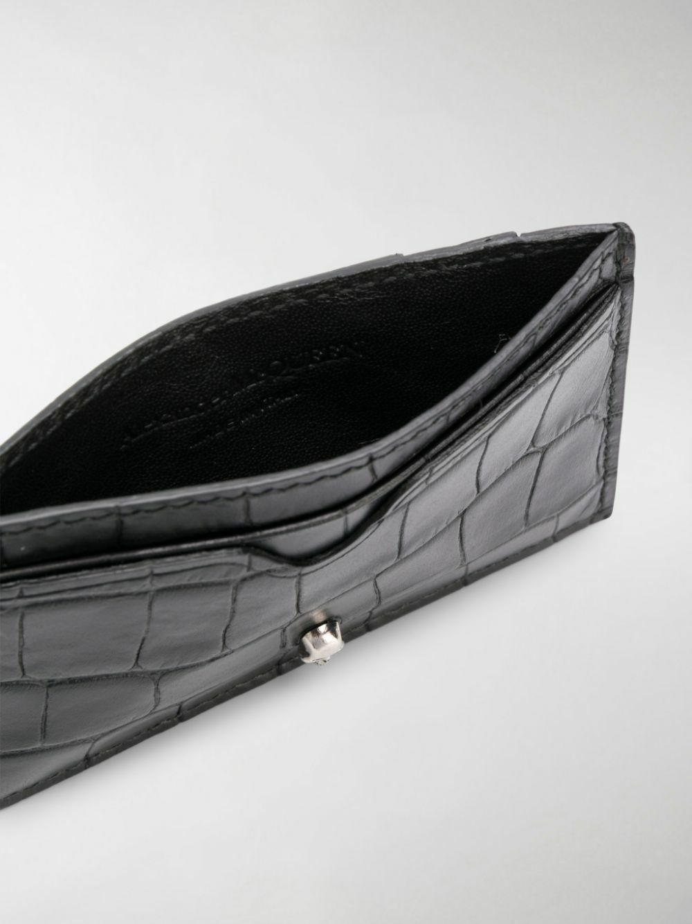 ALEXANDER MCQUEEN - Logo Leather Credit Card Case Alexander McQueen