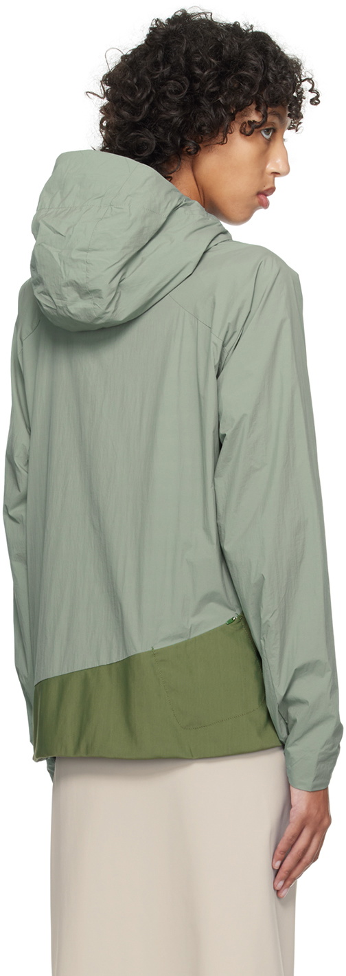 POST ARCHIVE FACTION (PAF) Green Paneled Jacket Post Archive Faction