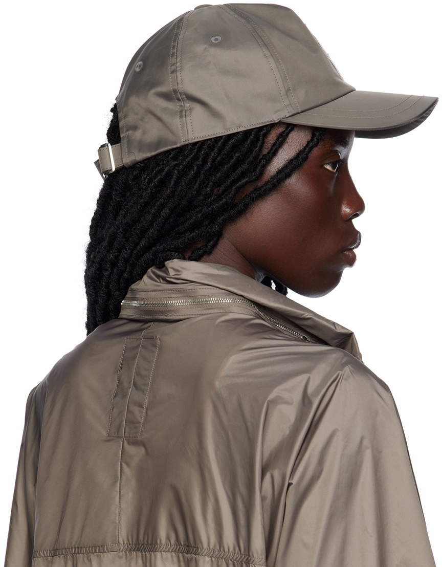 Rick Owens Gray Champion Edition Baseball Cap Rick Owens