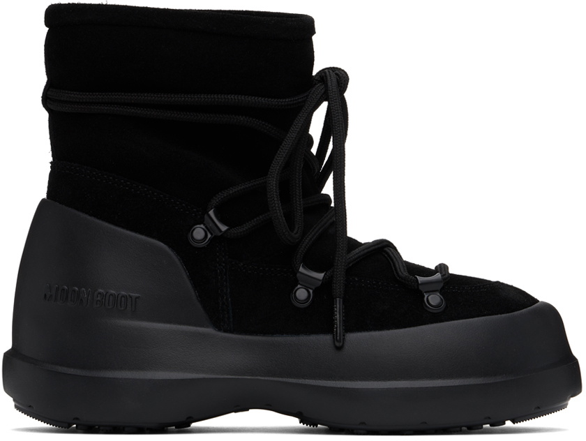 Moon Boot Black Luna Boots Moon Boot