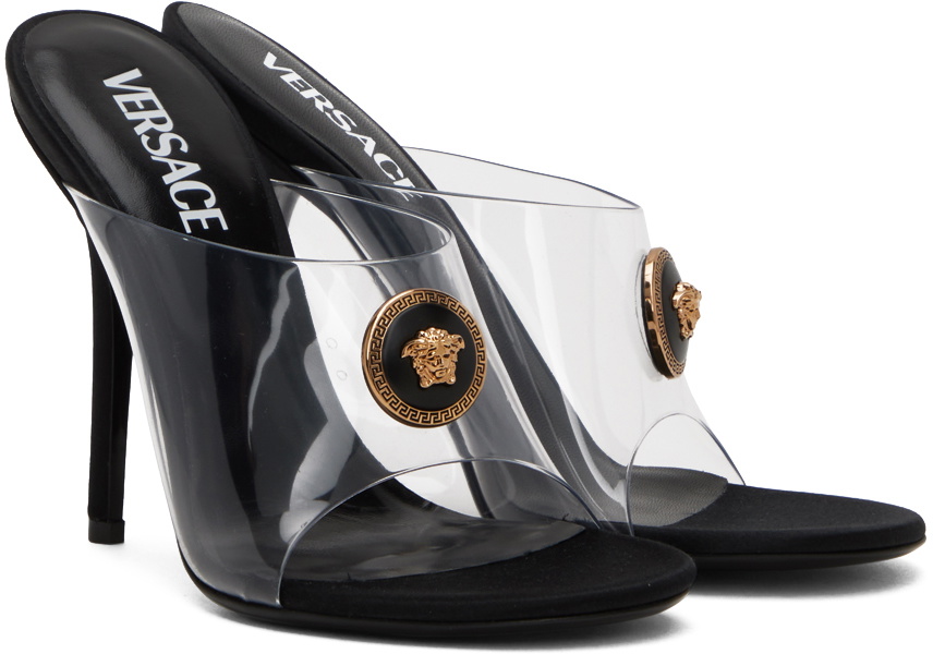 Versace Transparent Vagabond Heeled Sandals Versace