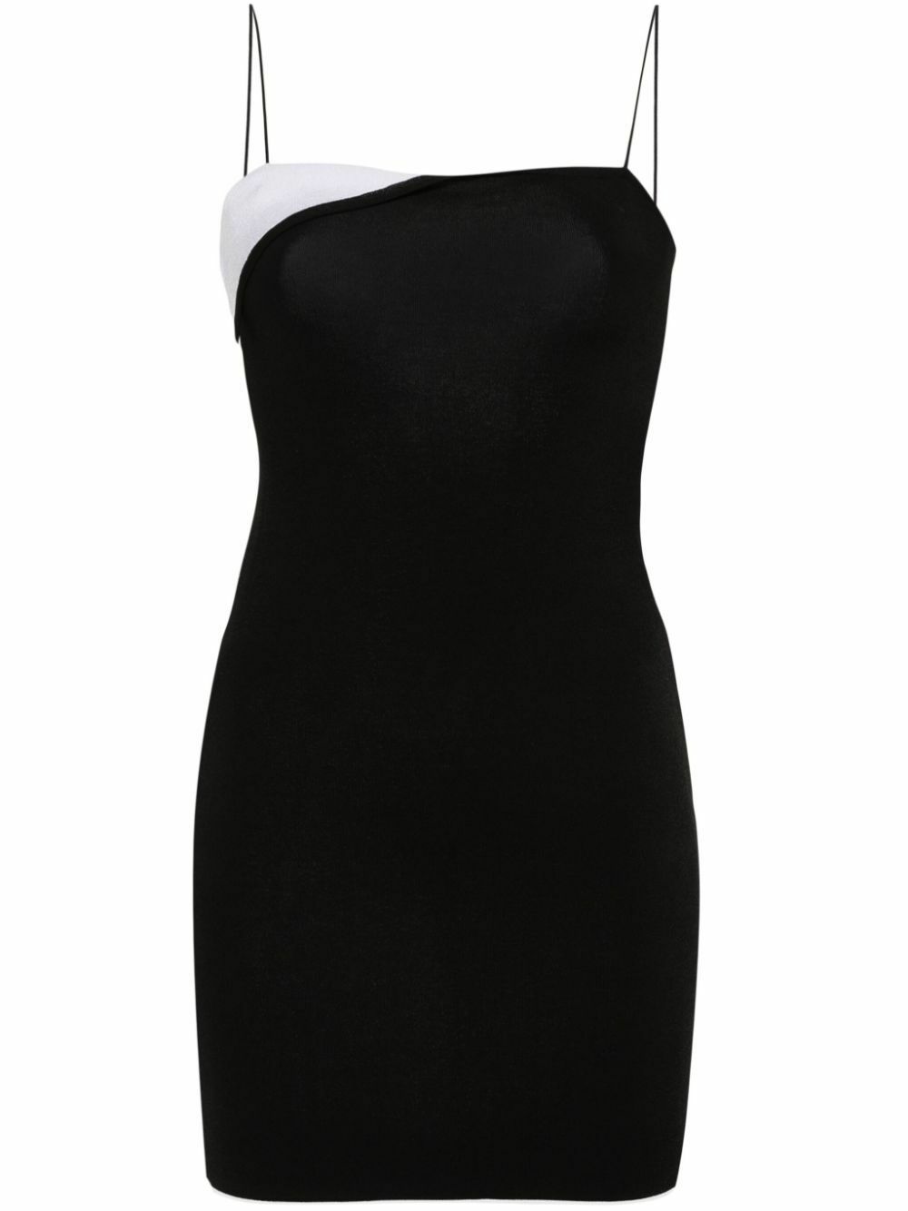 Jacquemus Black Aro Twist-Detail Mini Dress Jacquemus