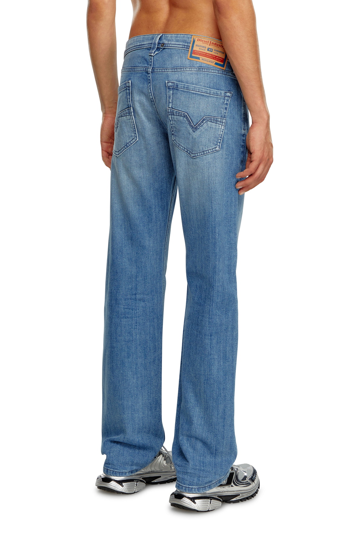 Diesel Regular Jeans - 1985 Larkee - Jeans Mens in Blue Diesel