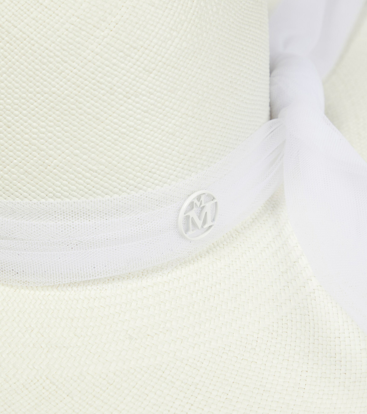Maison Michel - Bridal Blanche summer hat Maison Michel