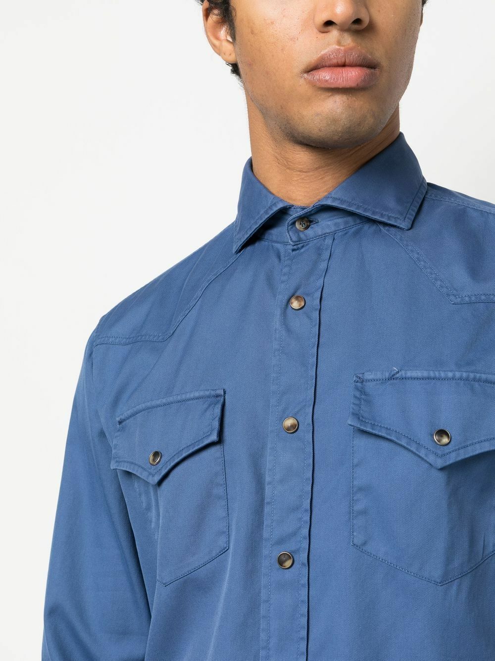 BRUNELLO CUCINELLI - Cotton Button-up Shirt Brunello Cucinelli