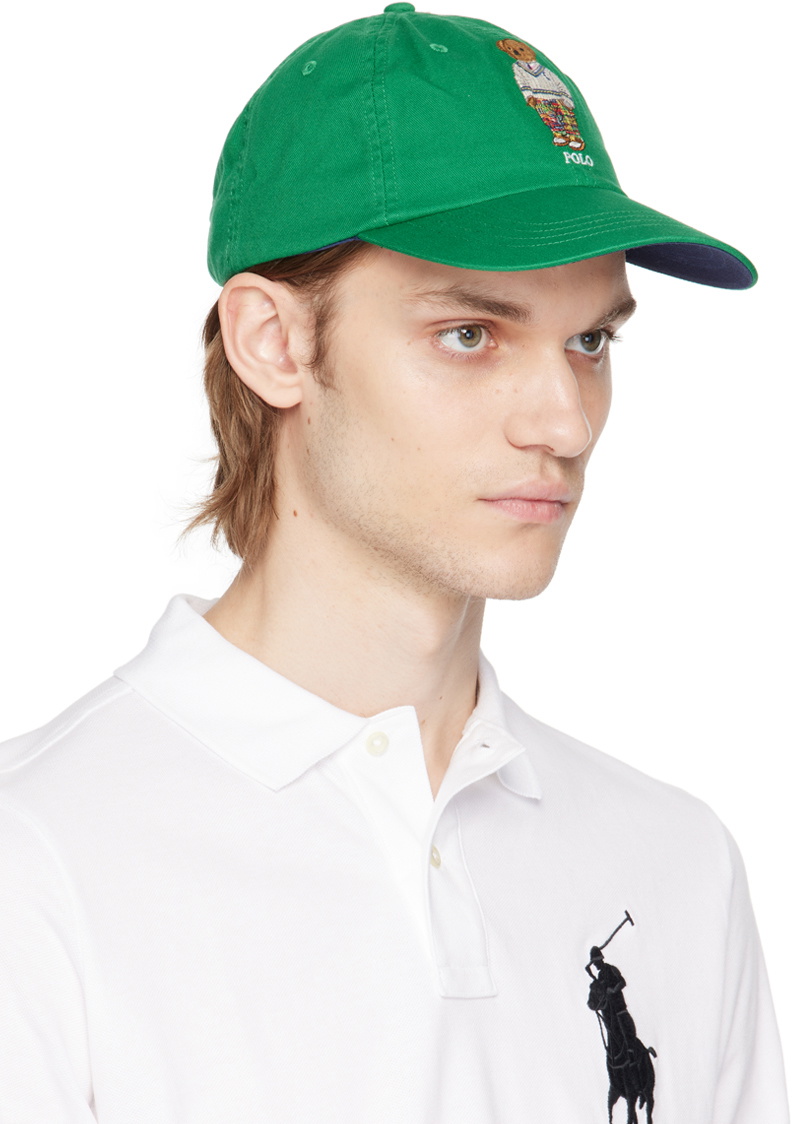 Polo Ralph Lauren Green Polo Bear Cap Polo Ralph Lauren