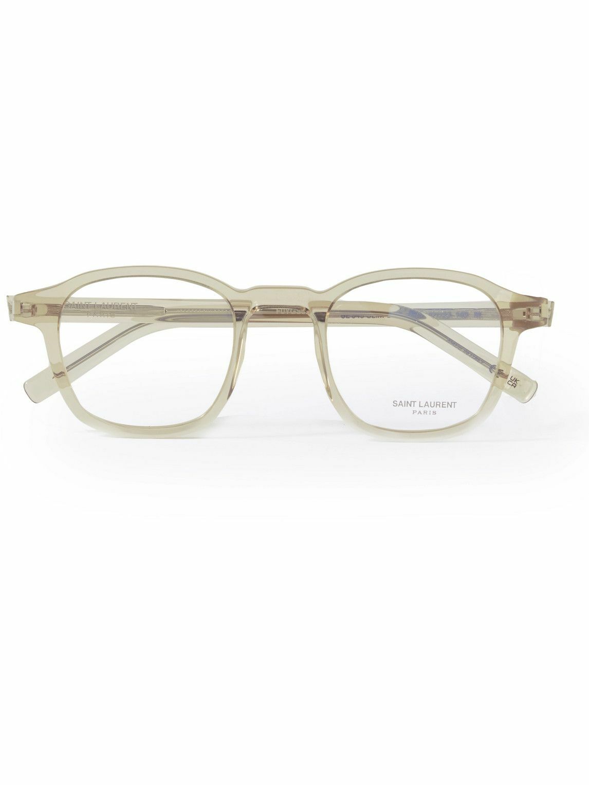 SAINT LAURENT - Round-Frame Acetate Optical Glasses Saint Laurent