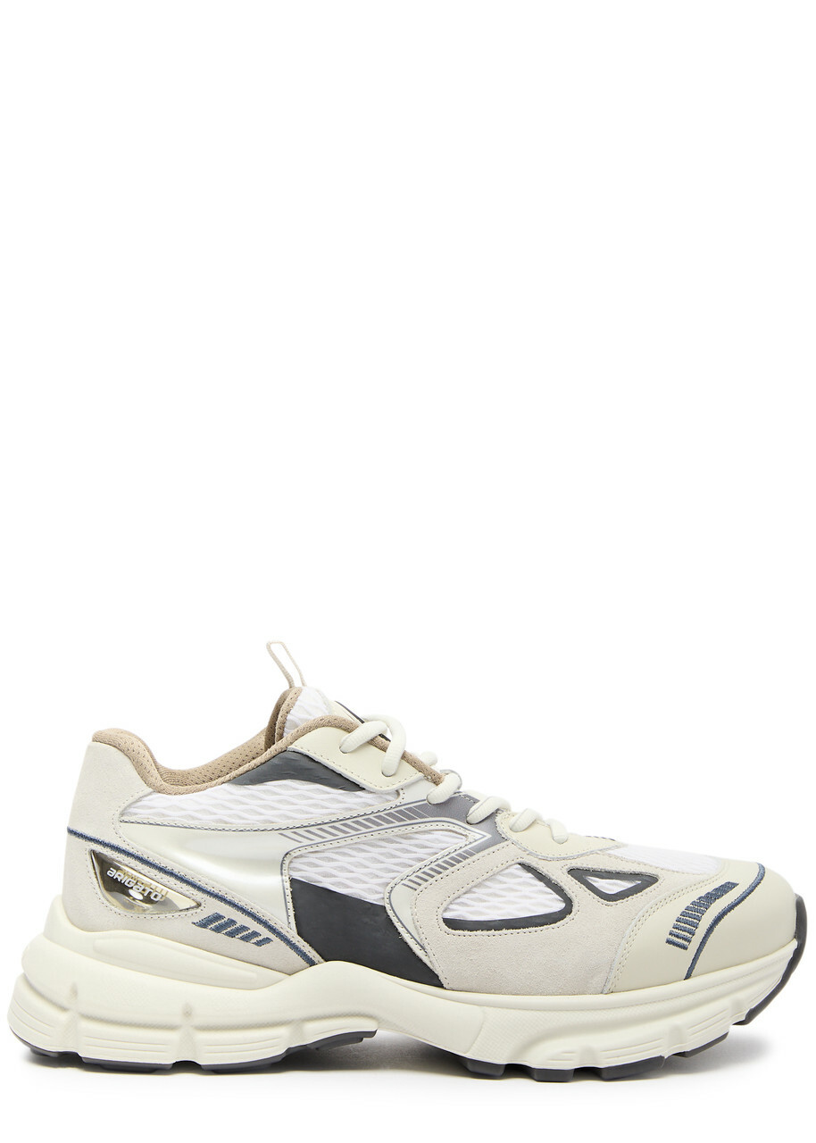 Axel Arigato Marathon Runner Panelled Mesh Sneakers Beige Axel Arigato