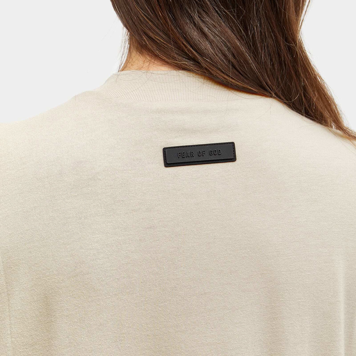Fear of God ESSENTIALS Women's Essentials 3/4 Sleeve Dress in Silver ...