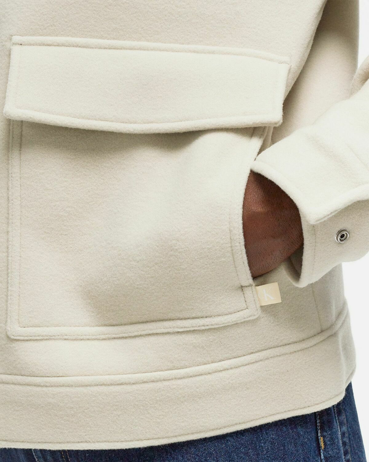 Calvin Klein Jeans Wool Blend Jacket Multi Coats Calvin Klein