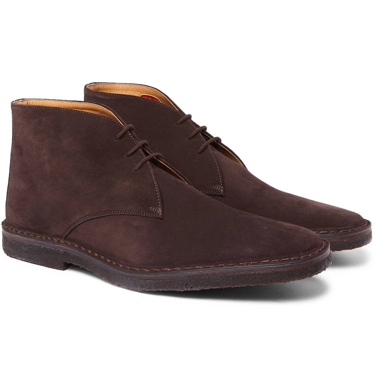 Connolly - Suede Desert Boots - Brown Connolly