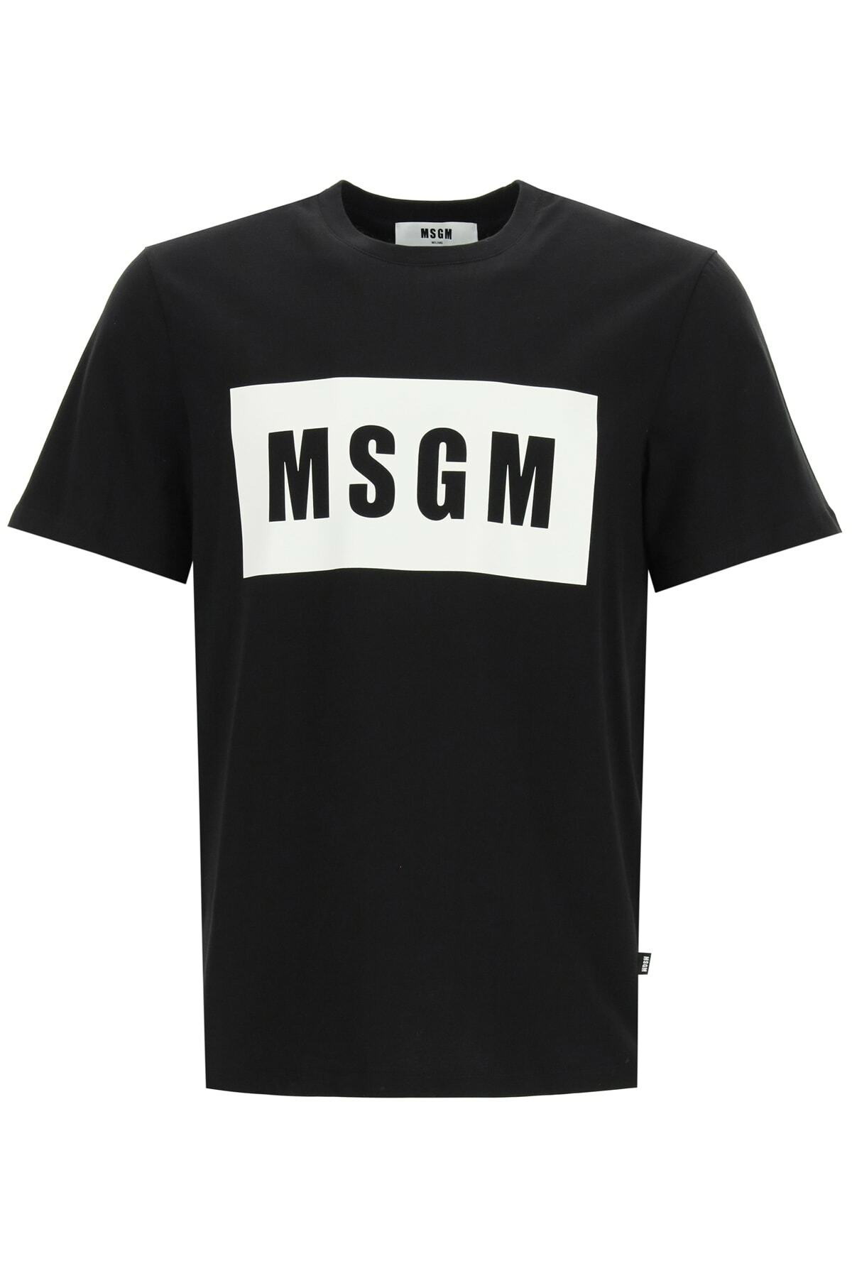 MSGM Logo Box T-shirt MSGM