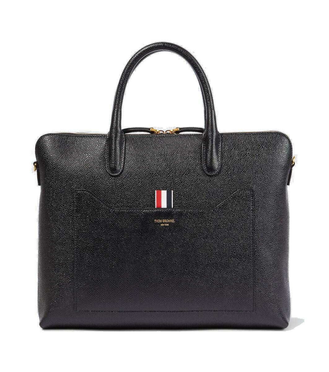Thom Browne Leather briefcase Thom Browne