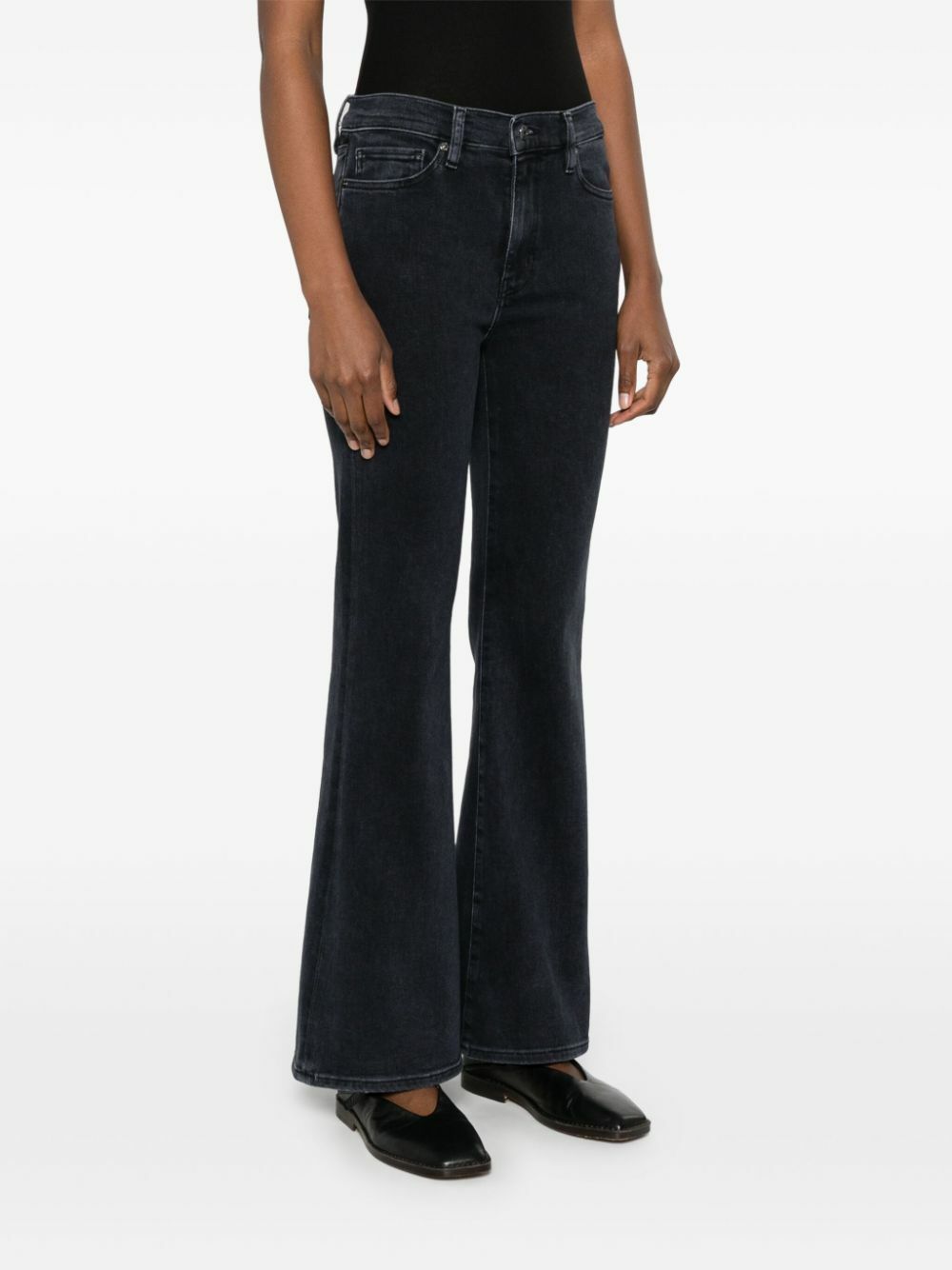 FRAME Black Bootcut Jeans Frame Denim