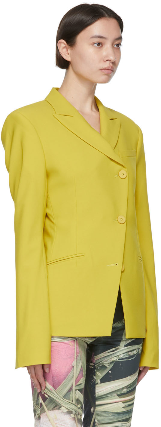 Ottolinger Green Polyester Blazer Ottolinger