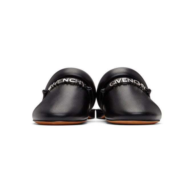 Givenchy Black Elba Slippers Givenchy