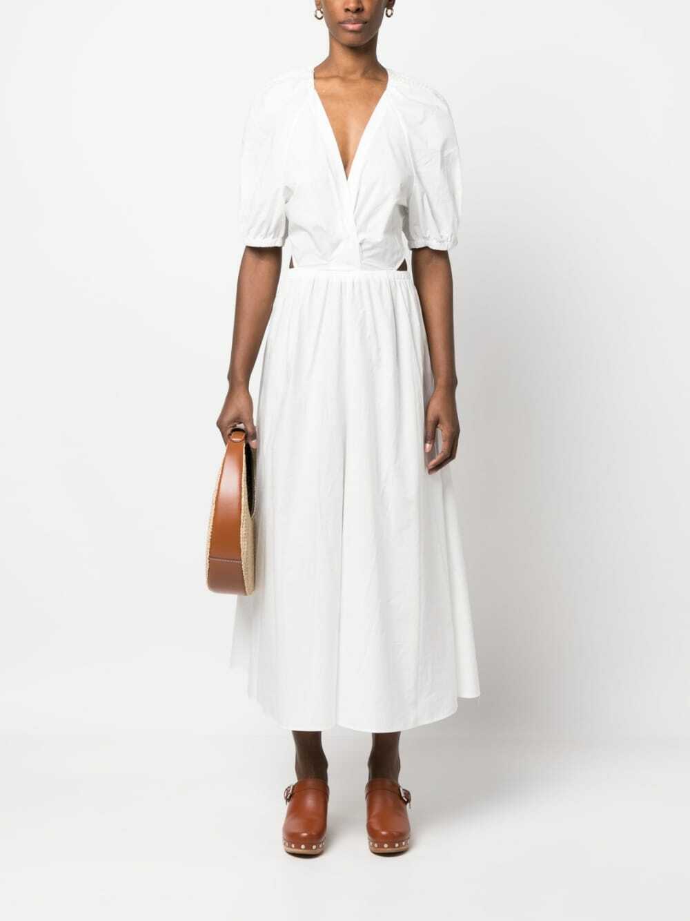 FORTE FORTE - Cotton Popline Cut Out Dress Forte Forte