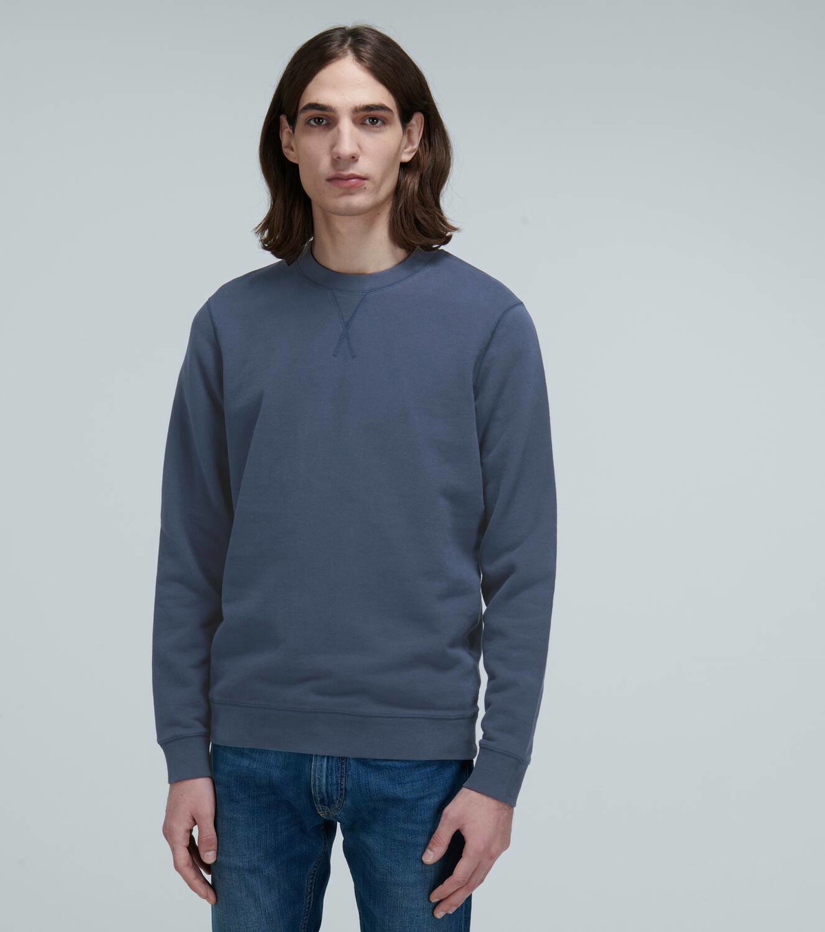 Sunspel Cotton loopback sweatshirt Sunspel