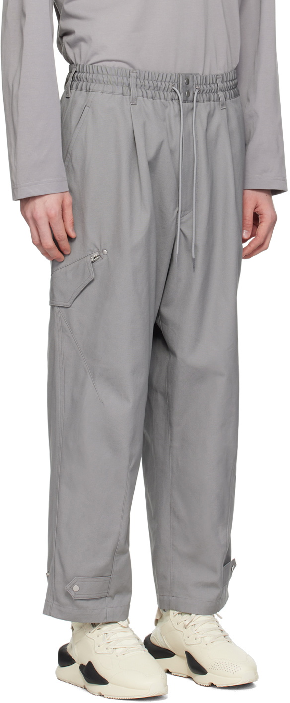 Y-3 Gray Workwear Cargo Pants Y-3
