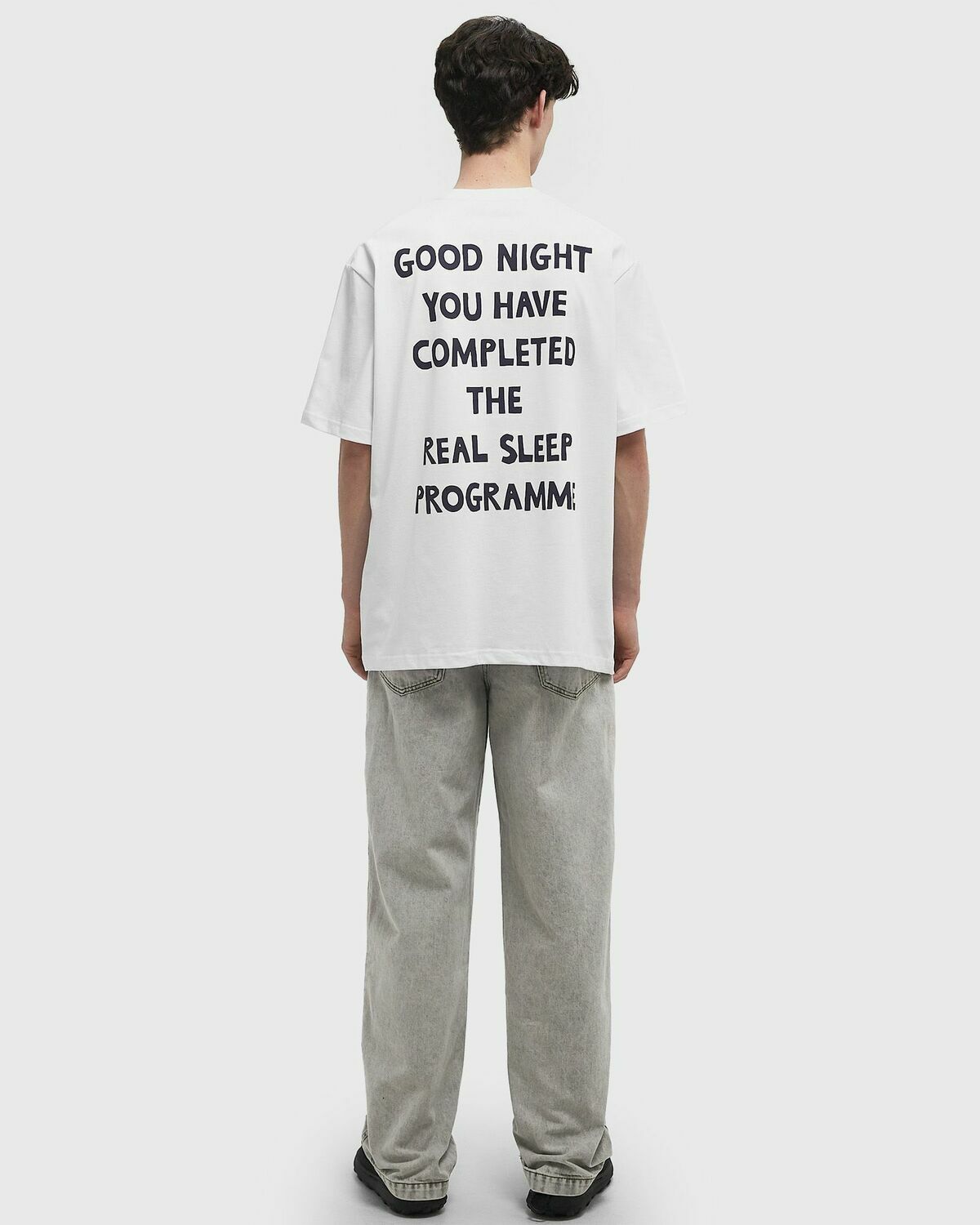 JW Anderson JWA BACK PRINT TEE White Mens Shortsleefe JW Anderson