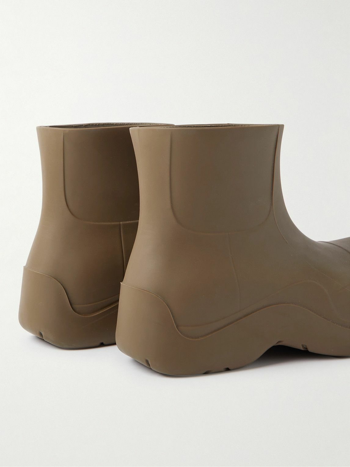 Bottega Veneta - Puddle Rubber Boots - Brown Bottega Veneta