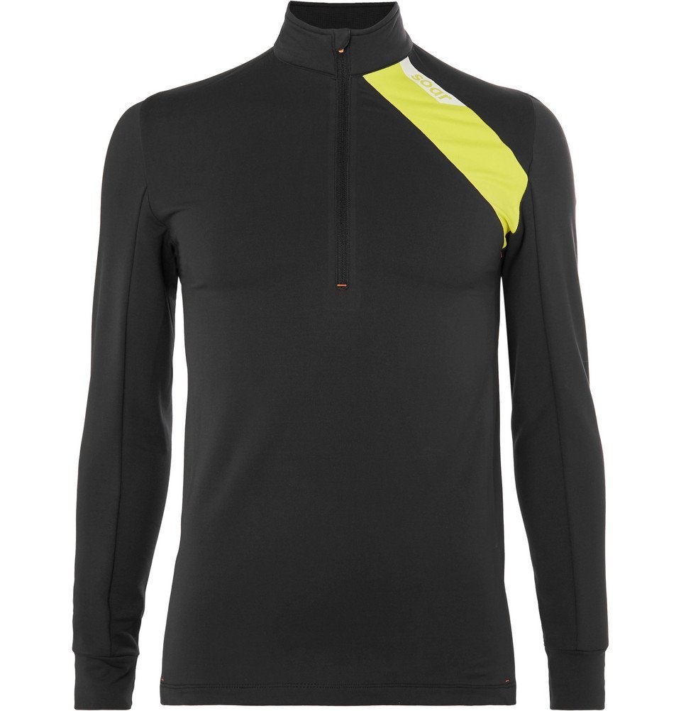 Soar Running - Mid-Temperature 2.0 Half-Zip Running Top - Black Soar ...