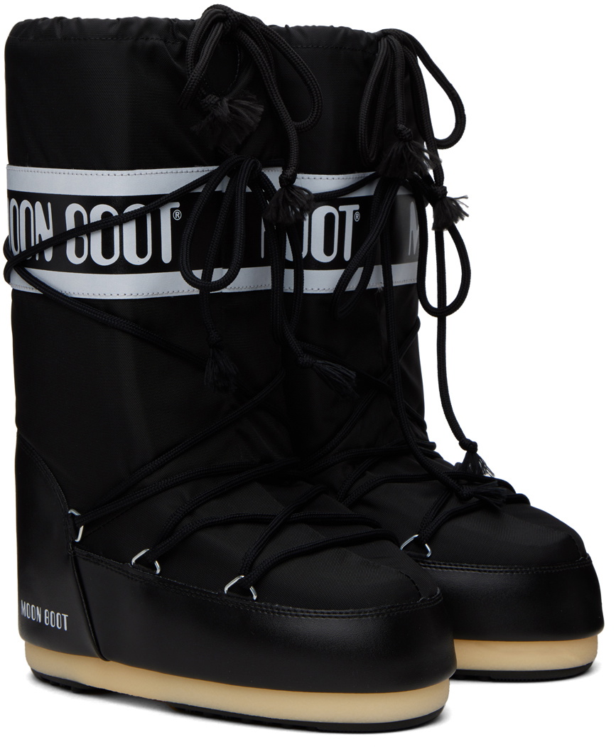 Moon Boot Black Icon Boots Moon Boot
