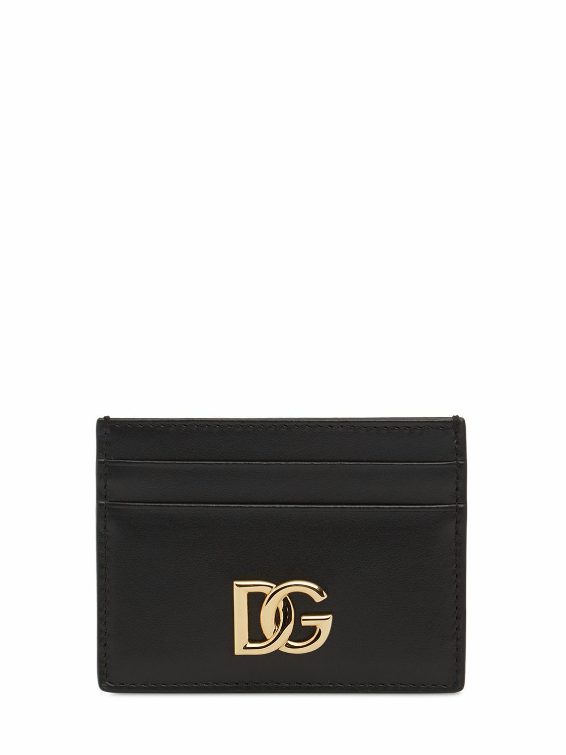 DOLCE & GABBANA - Dg Smooth Leather Card Holder Dolce & Gabbana