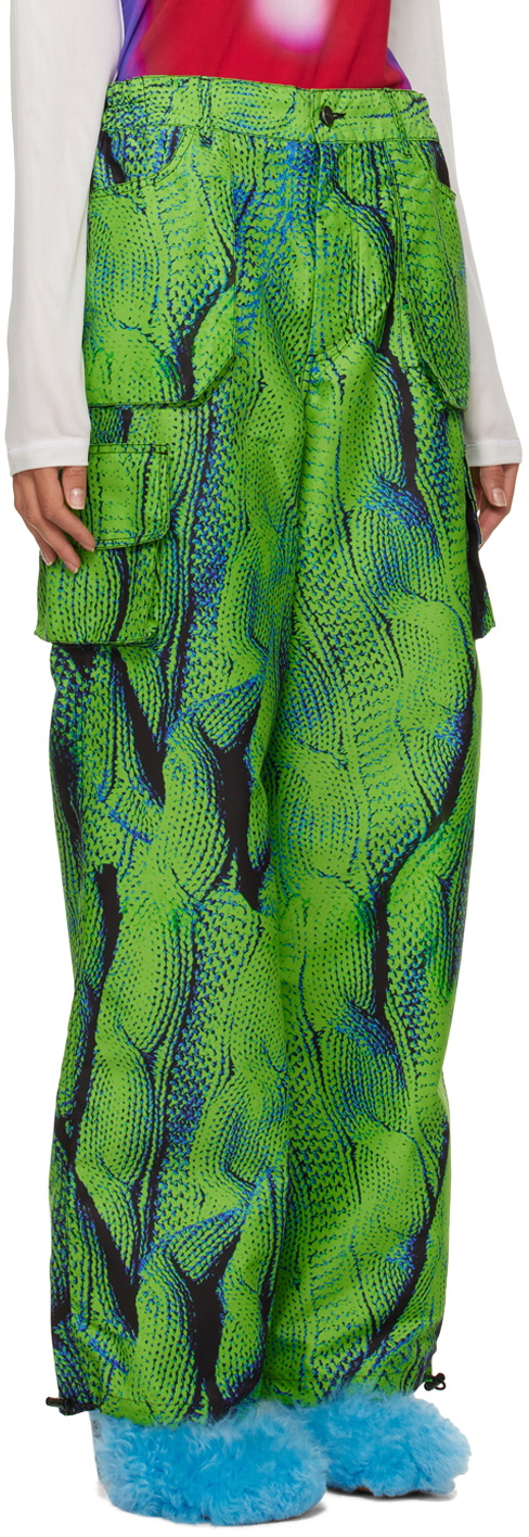 AGR Green Cargo Trousers AGR