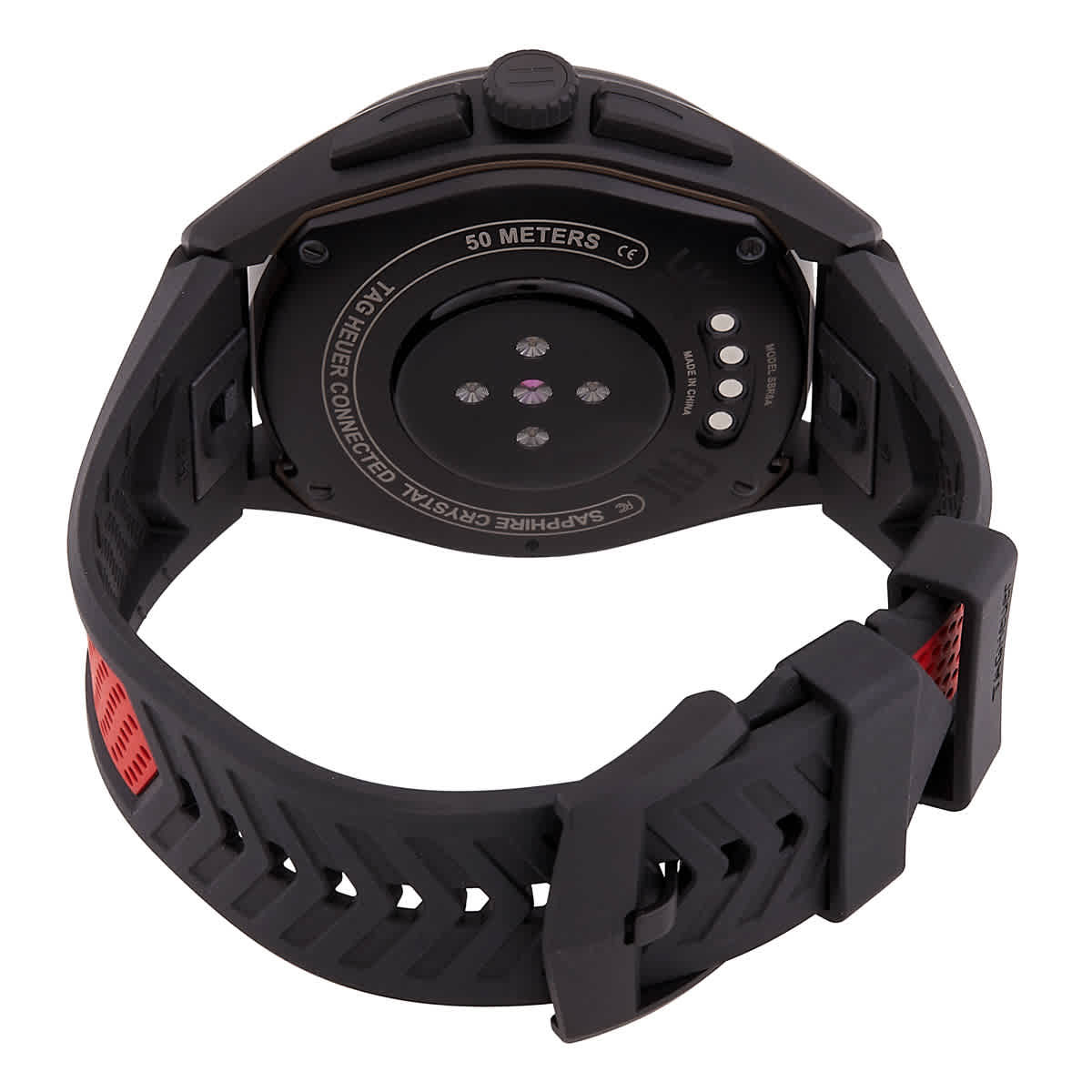 Tag Heuer Connected Quartz Analog-Digital Black Dial Mens Smart Watch ...