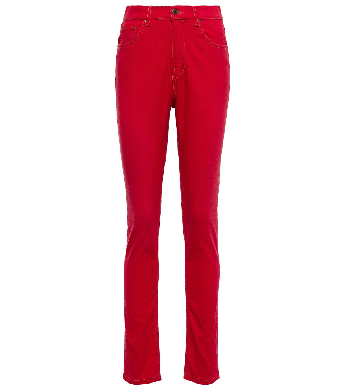 Y/Project - Paneled high-rise skinny jeans Y/Project