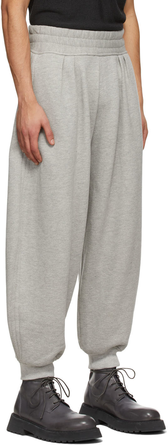 Sebastien Ami. Grey Cotton Lounge Pants