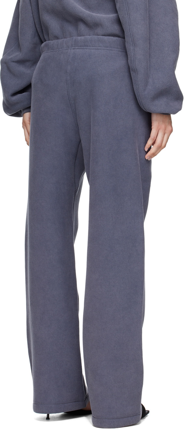 Alexander Wang Gray Glitter Puff Lounge Pants Alexander Wang