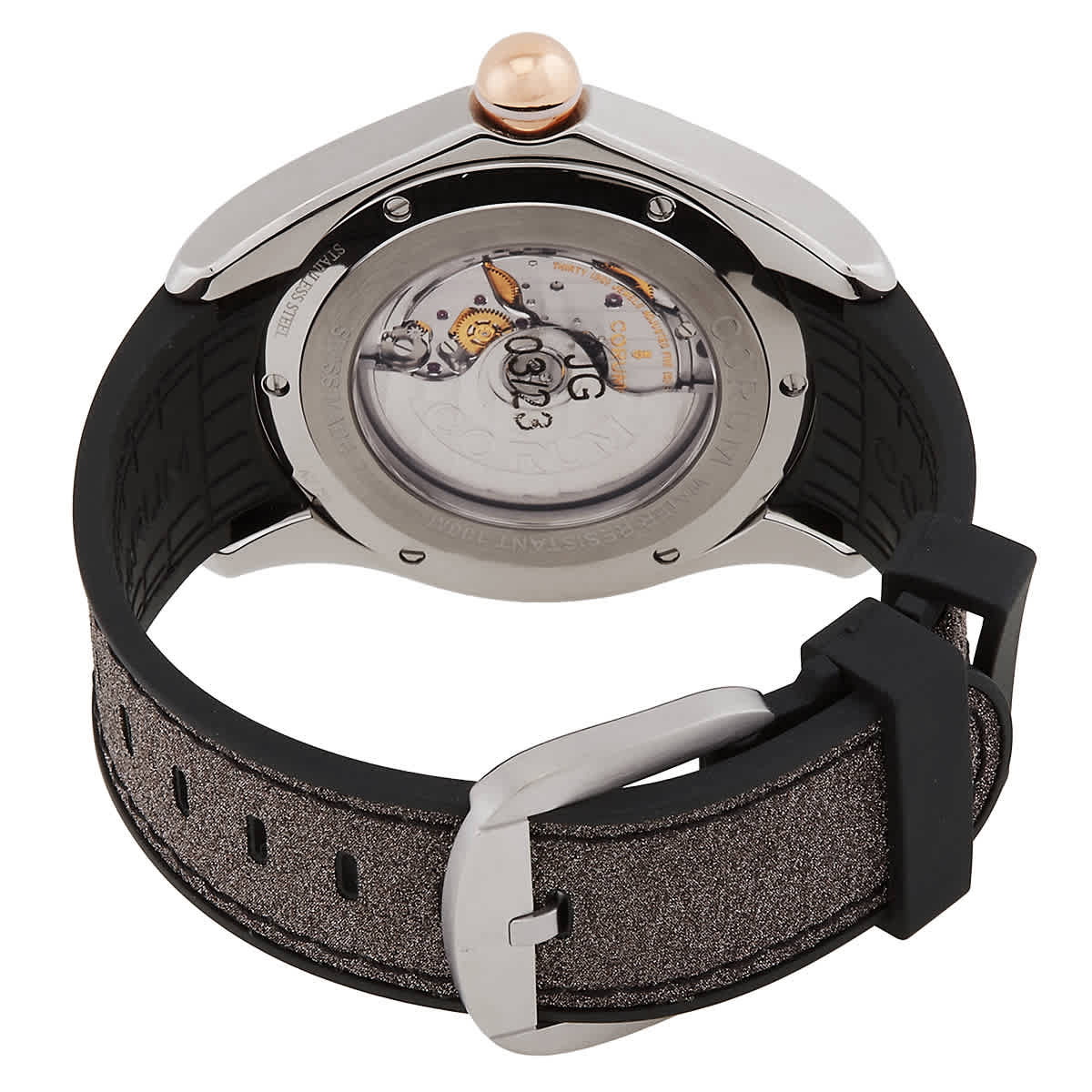 Corum Automatic Diamond Silver Dial Watch 295.100.29/0669 DN36 Corum