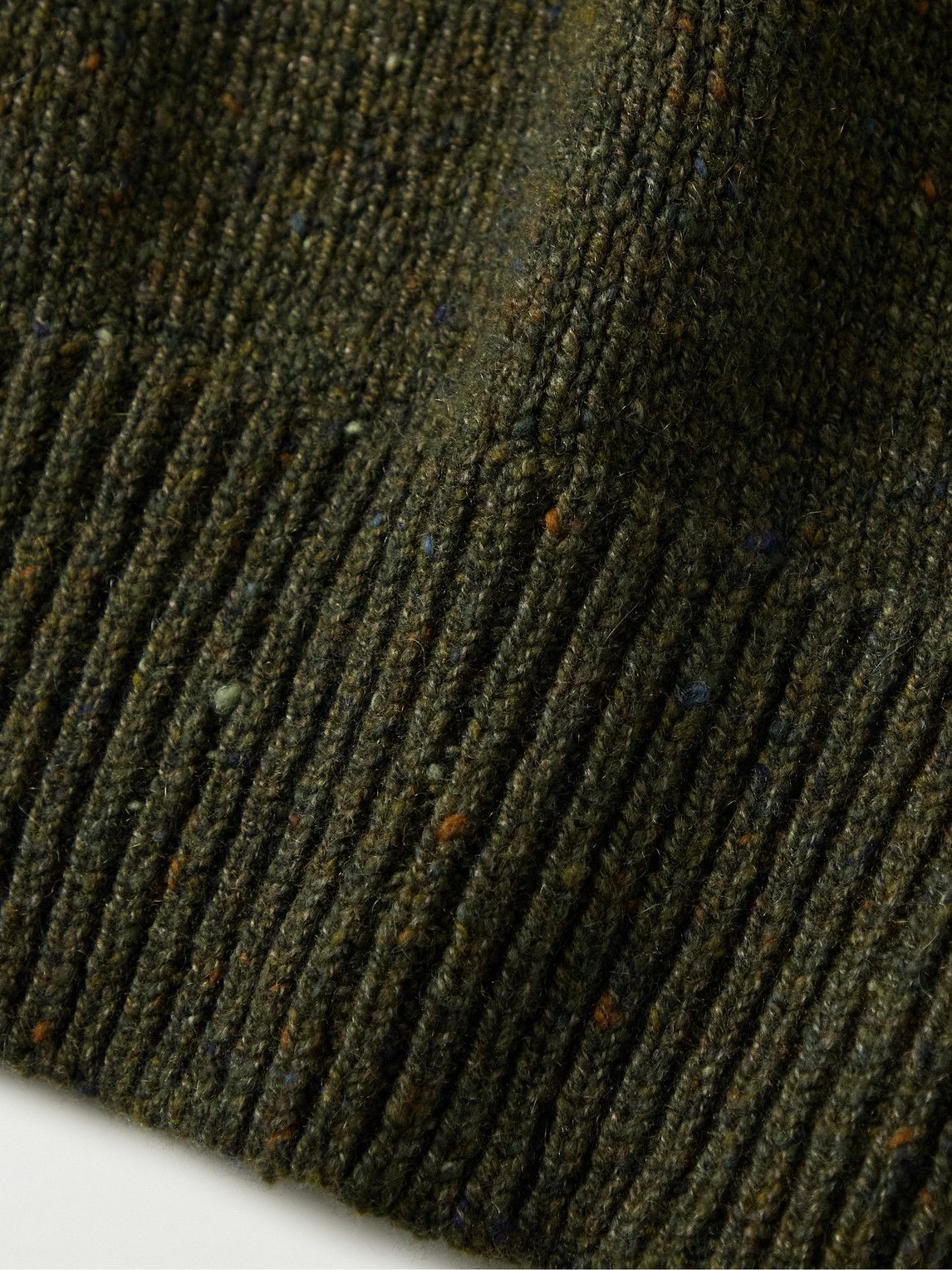 Inis Meáin - Donegal Merino Wool and Cashmere-Blend Sweater - Green ...