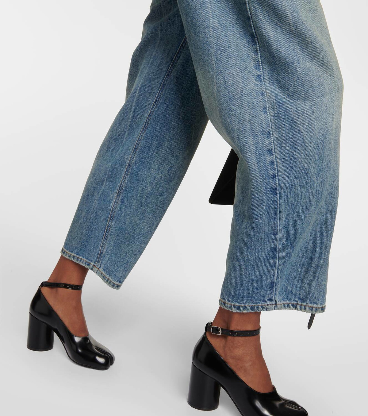 MM6 Maison Margiela High-rise wide-leg jeans MM6 Maison Margiela