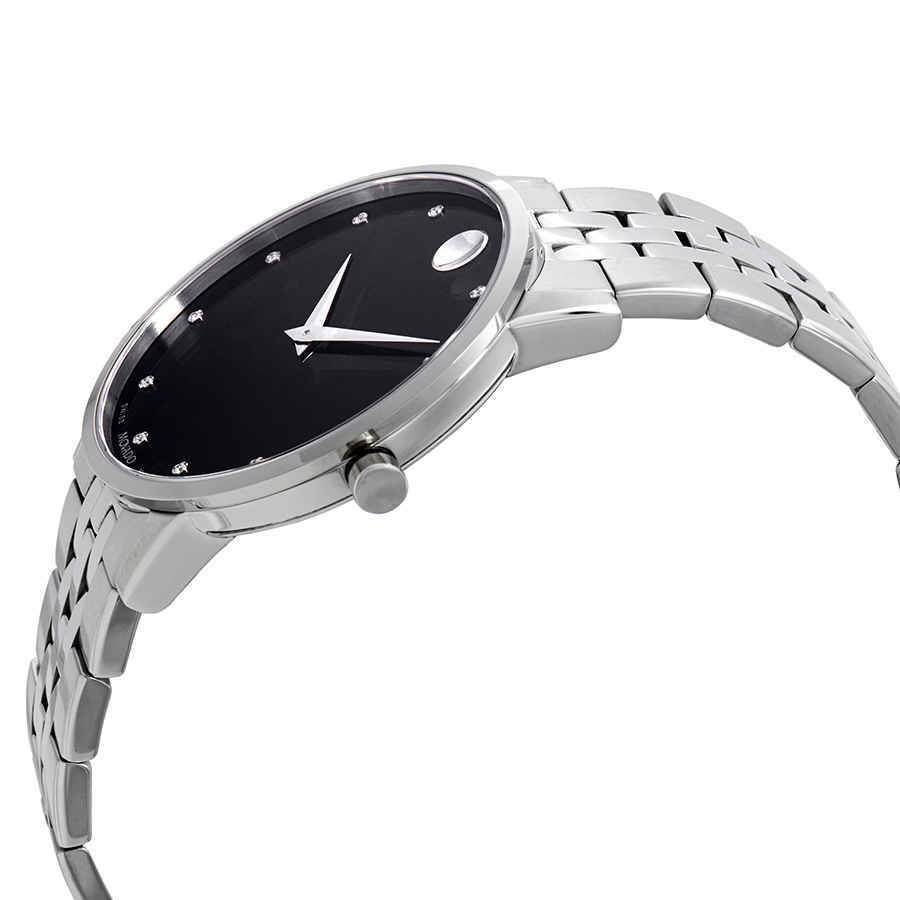 Movado Museum Classic Black Dial Mens Watch 0607201 Movado