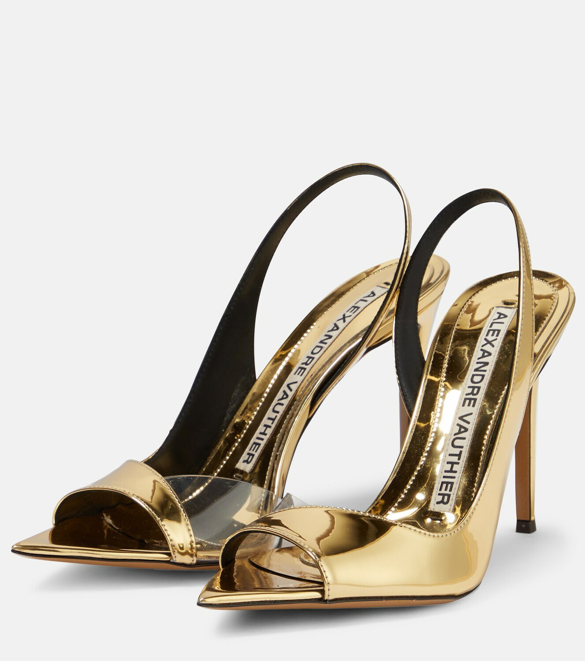 Alexandre Vauthier Metallic leather sandals Alexandre Vauthier