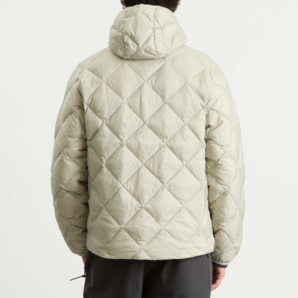 Hiking Patrol Men's Base LT Down Hooded Jacket in Sand Hiking Patrol