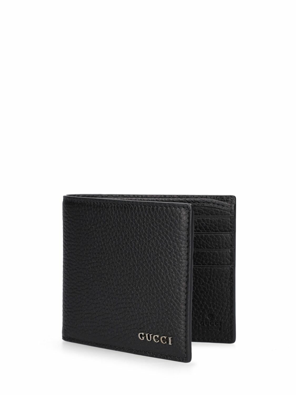 GUCCI - Script Leather Wallet Gucci