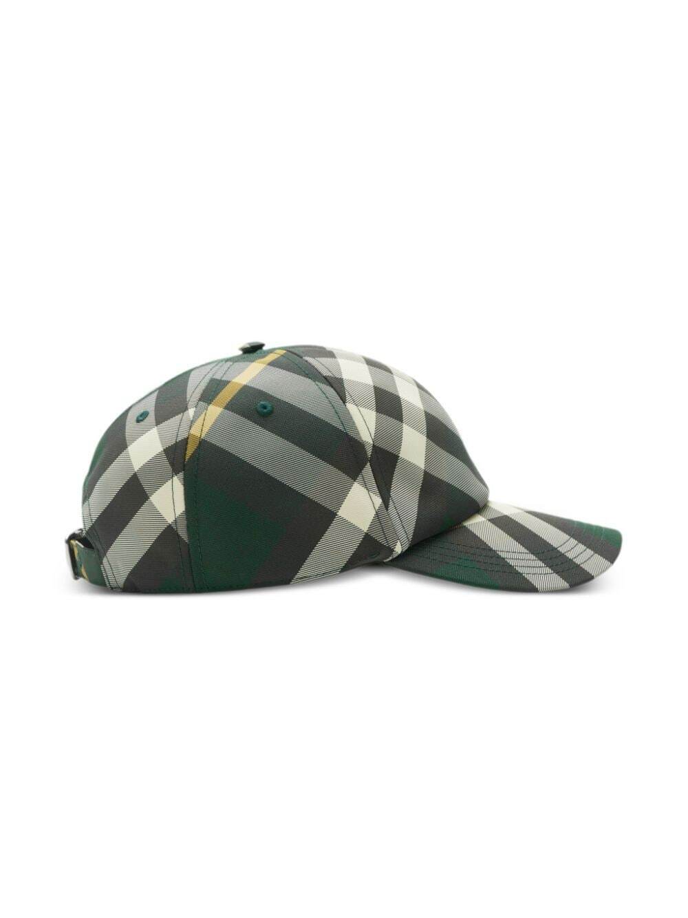 BURBERRY - Check Baseball Cap Burberry