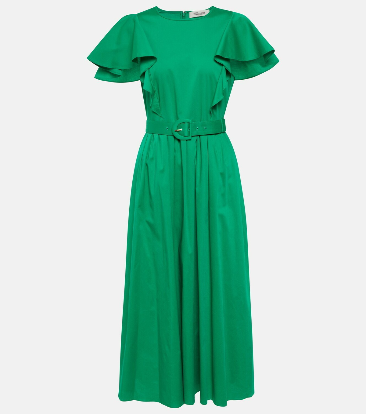 Diane von Furstenberg Ruffled midi dress Diane von Furstenberg
