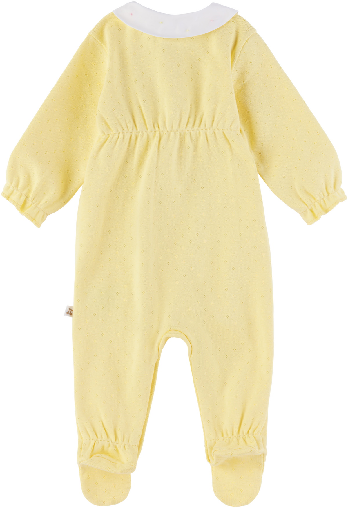Bonpoint Baby Yellow Tintina Romper Bonpoint