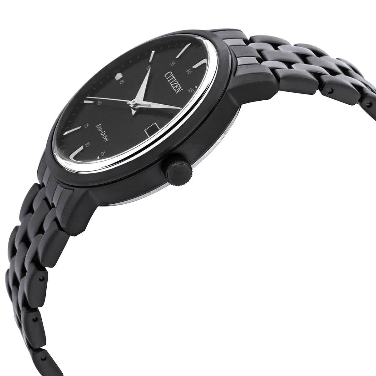 Citizen Eco-Drive Black Dial Mens Watch BM7465-84E Citizen