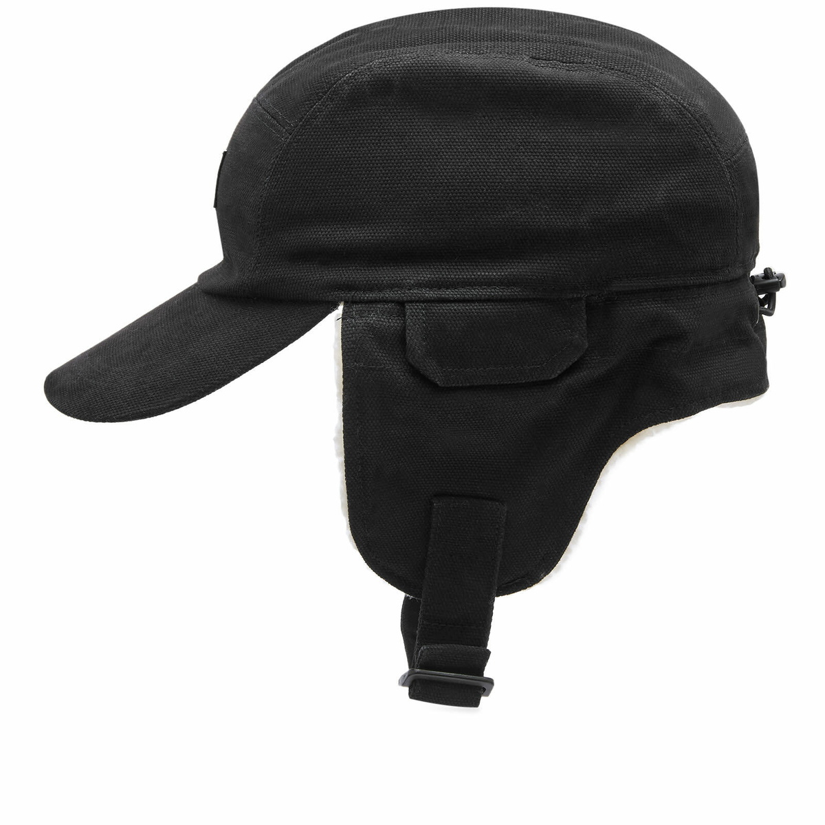 Dickies Men's Duck Canvas King Cove Cap in Black Dickies Construct